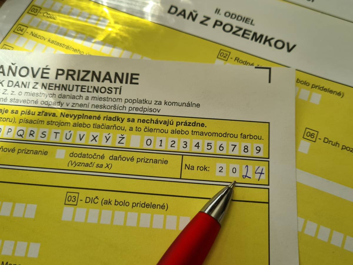 Daňové priznanie k dani z nehnuteľnosti. Kto ho musí podať? | Zoznam realít